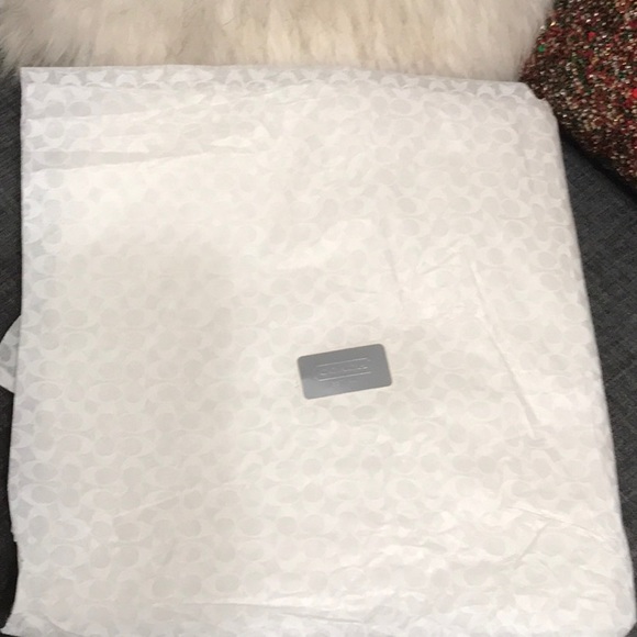 Coach | Other | Coach Tissue Paper With Coach Sticker | Poshmark